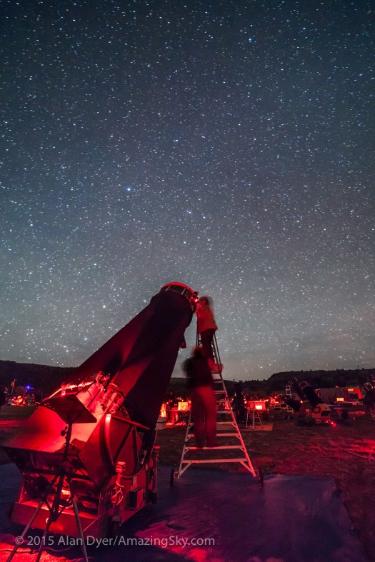 Scenes at the Texas Star Party – The Amazing Sky