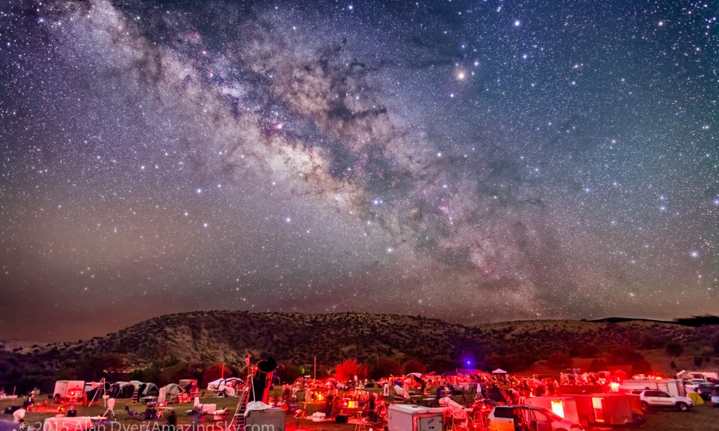 Scenes at the Texas Star Party – The Amazing Sky