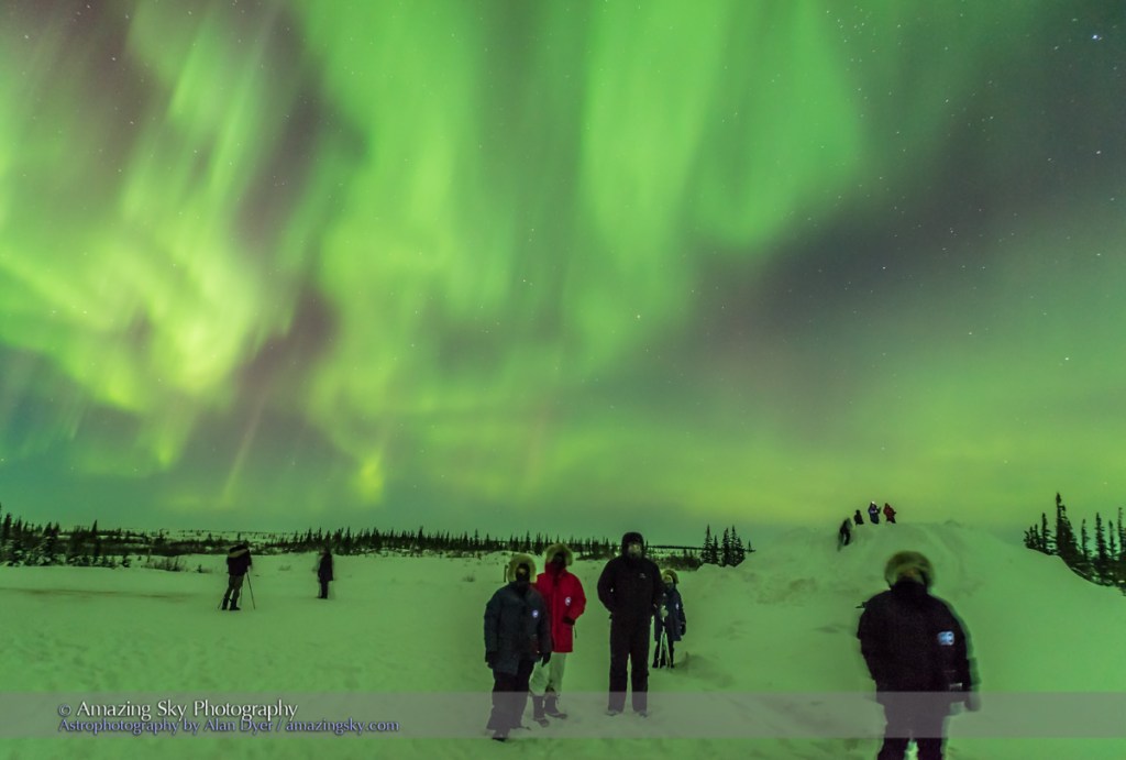 An Amazing Night of Northern Lights – The Amazing Sky