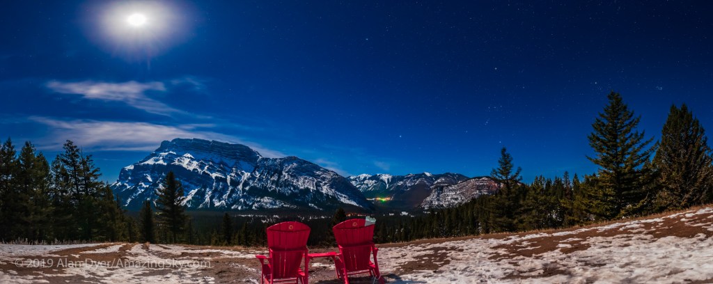 Banff by Moonlight, a 25-Year Challenge – The Amazing Sky