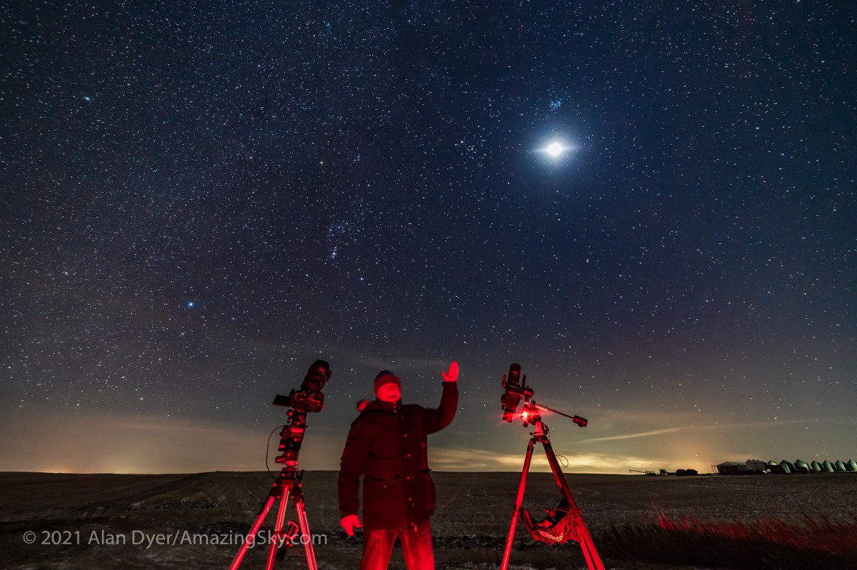 Chasing the Earth-Shadowed Moon (Again!) – The Amazing Sky