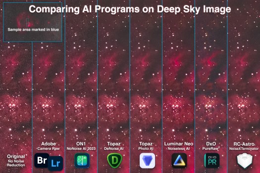Testing Noise Reduction Programs for Astrophotography – The Amazing Sky