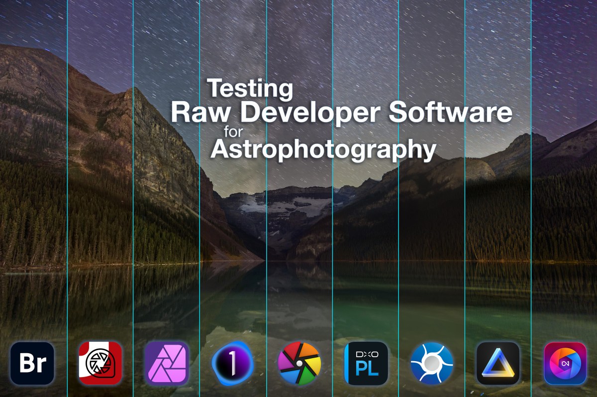 Testing Raw Developer Software for Astrophotography – The Amazing Sky