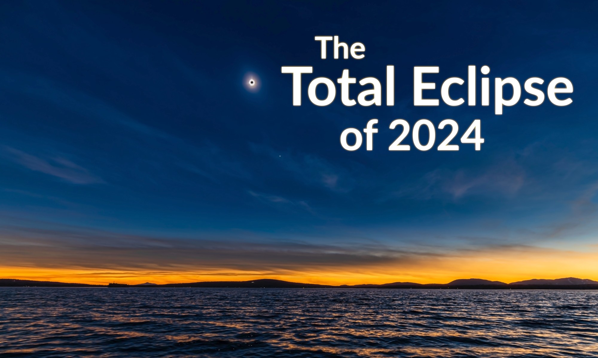 The Total Eclipse of 2024 — The Video – The Amazing Sky