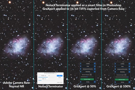 Testing AI Noise Reduction Software for Astrophotography – The Amazing Sky