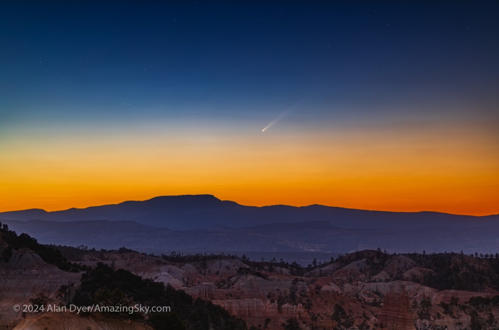 The Great Comet Chase of 2024 – The Amazing Sky