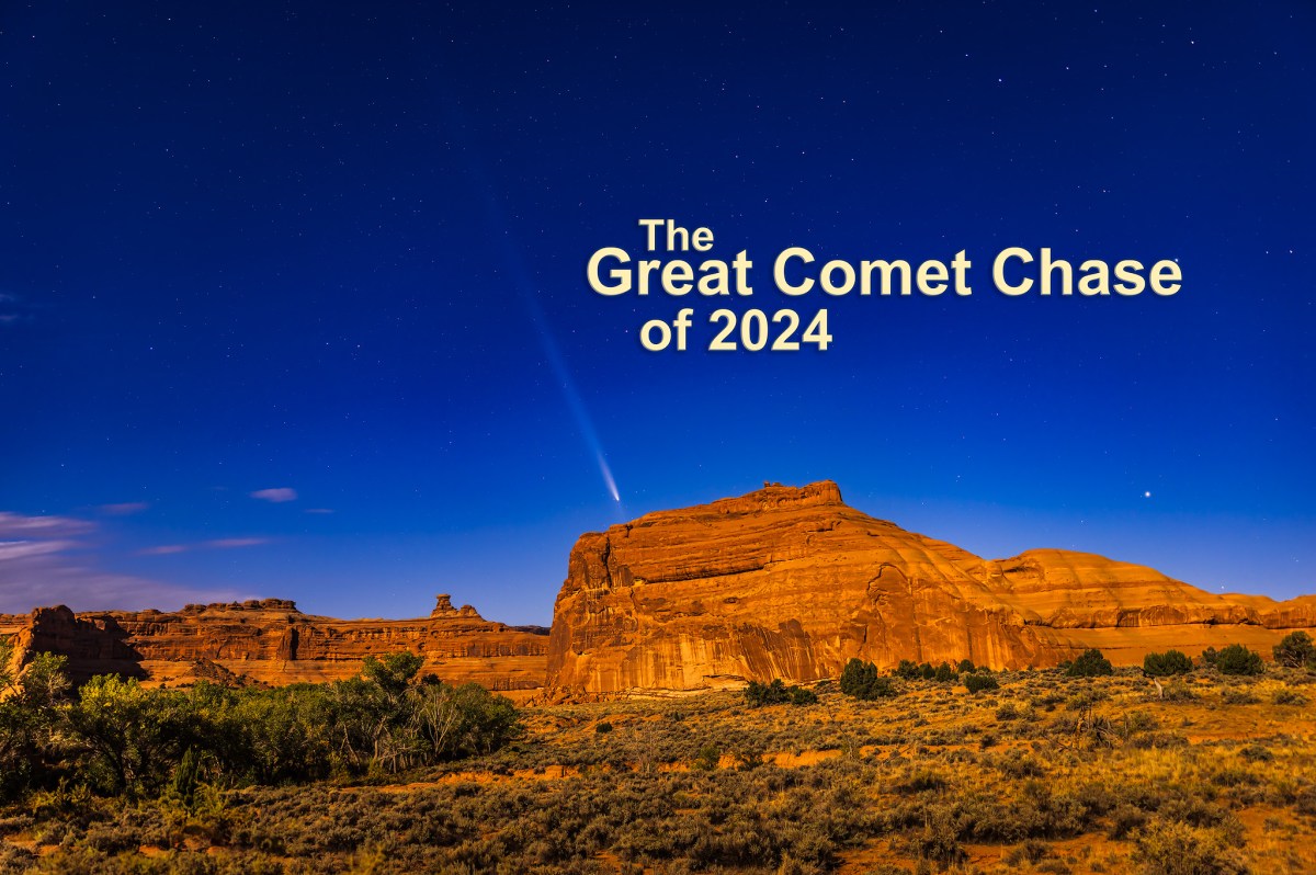 The Great Comet Chase of 2024 – The Amazing Sky