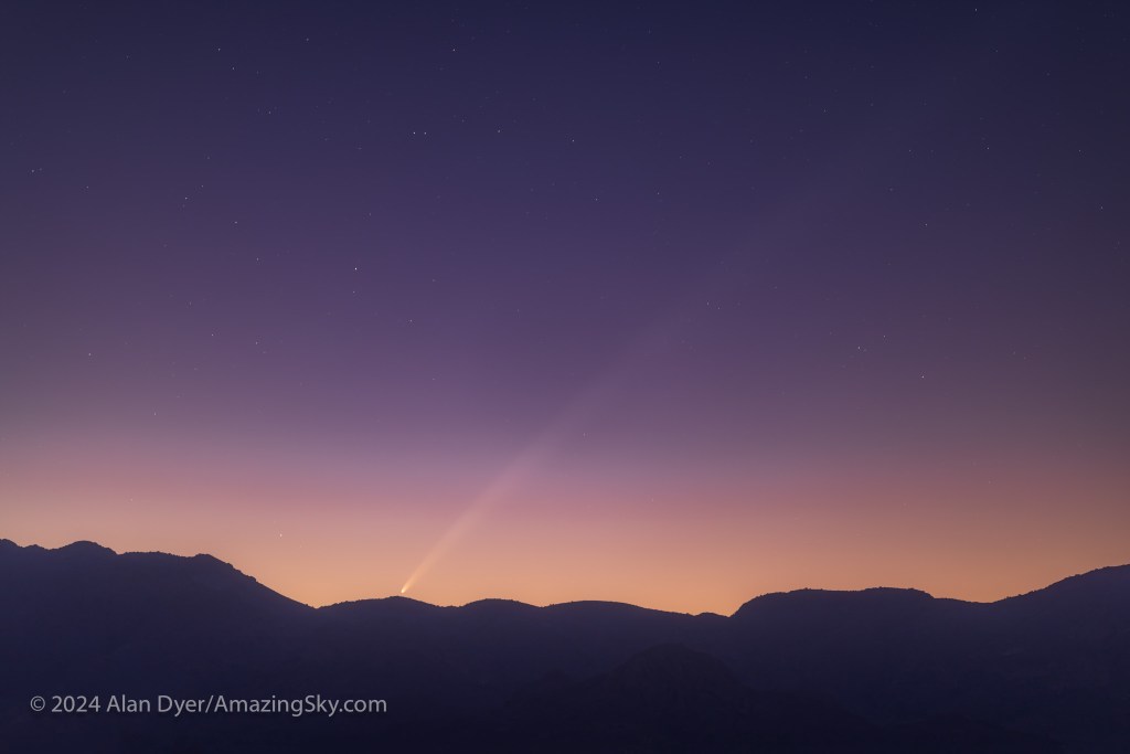 The Great Comet Chase of 2024 – The Amazing Sky
