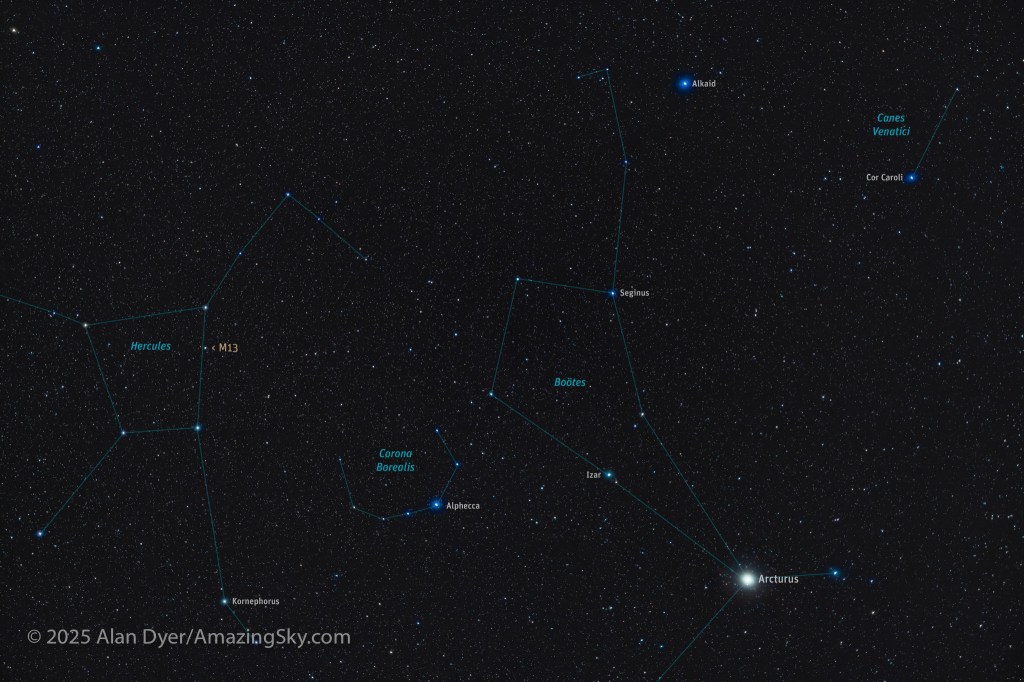 Touring the Constellations of Spring – The Amazing Sky